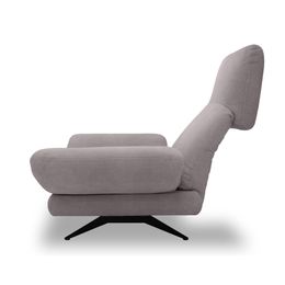 DOMO collection Sessel &raquo;Saletto&laquo; - 96x96x87cm - silber -