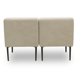 DOMO collection Sesselelement &raquo;Karlsborg&laquo; - 116x83x78cm - schwarz -