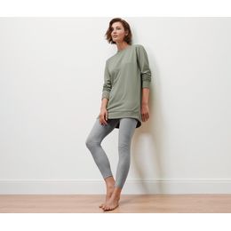 Tchibo - Leggings-Pyjama - Damen - Gr. M - wei&szlig;/gepunktet