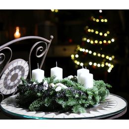 Tchibo - Adventskranz - creme