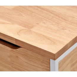 Tchibo - Schuhregal mit Schubladen - 70x28x89cm - wei&szlig; -