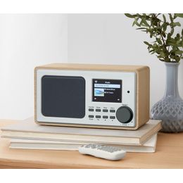 Tchibo - WLAN-Internetradio mit Farbdisplay - silber