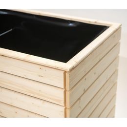Tchibo - Hochbeet aus Fichtenholz - 160x70x90cm - naturfarben -