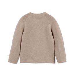 Tchibo - Baumwoll-Strickjacke - Baby - Gr. 62/68 - beige