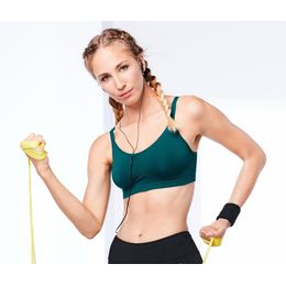 Tchibo - Sport-BH - Damen - Gr. XL - dunkelgr&uuml;n