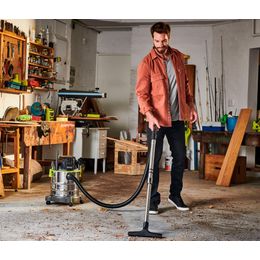Ryobi 18 V One+ Akku-Nass-und-Trockensauger &raquo;R18Wdv-0&laquo; (ohne Akku und Ladeger&auml;t) - silber