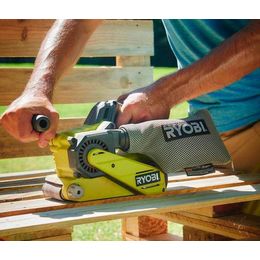Ryobi 18 V One+ Akku-Bandschleifer &raquo;R18Bs-0&laquo; (ohne Akku und Ladeger&auml;t) - hellgr&uuml;n