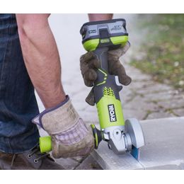 Ryobi 18 V One+ Akku-Winkelschleifer &raquo;R18Ag-0&laquo; - silber