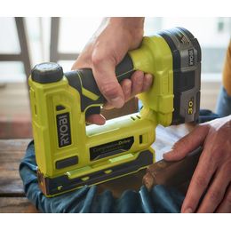 Ryobi 18 V One+ Akku-Tacker &raquo;R18St50-0&laquo; (Ohne Akku und Ladeger&auml;t) - hellgr&uuml;n