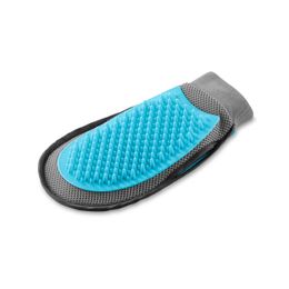 Tchibo - Fellpflege-Handschuh - blau