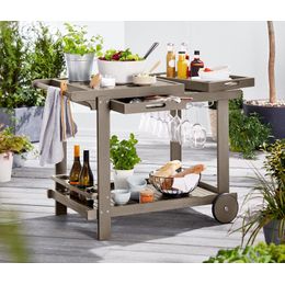 Tchibo - Barbecue-Trolley - 100x55x76cm - grau -