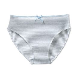 Tchibo - 7 Slips - M&auml;dchen - Gr. 98/104 - hellblau/gebl&uuml;mt