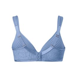 Tchibo - Schalen-BH - Damen - Gr. 90D - blau/gestreift