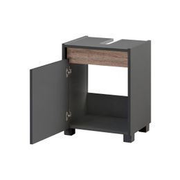 Tchibo - Waschbecken-Unterschrank &raquo;Cosmo&laquo; - 42x33x54,5cm - anthrazit -
