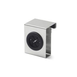Tchibo - 2 Geschirrtuchhalter - silber