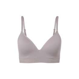 Tchibo - Seamless-Schalen-BH - Damen - Gr. 80B - grau