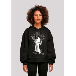 Sweatshirt F4NT4STIC "Star Wars Leia Weapon", Damen, Gr. XS, schwarz, Obermaterial: 100% Baumwolle, oversize, ohne Bündchen, Sweatshirts, Premium Qualität