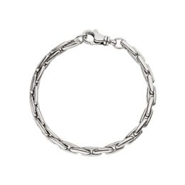 Silberarmband Jobo "Armband 4,6 mm", silber 925, Armb&auml;nder, Damen, 19cm, Silber 925 (Sterlingsilber), Silberarmband, 925 Silber rhodiniert 19 cm
