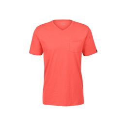 Tchibo - 2 T-Shirts mit V-Ausschnitt - Herren - Gr. L - dunkelblau/gestreift