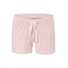 Tchibo - 2 Jersey-Shorts - Damen - Gr. S - wei&szlig;/gestreift