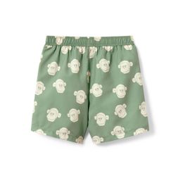 Tchibo - Kinder-Boardshorts - Gr. 122/128 - beige/print
