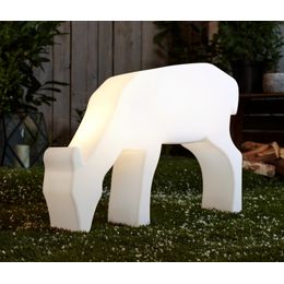 Tchibo - Solar-Outdoorleuchte &raquo;Reh&laquo; - wei&szlig;