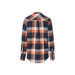 Tchibo - Flanellbluse - Damen - Gr. 42 - orange/kariert