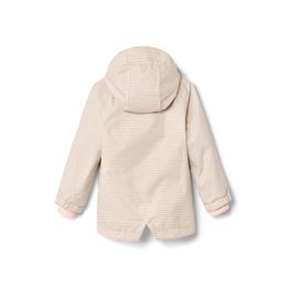 Tchibo - Kleinkinder-Regenjacke - Baby - Gr. 74/80 - braun/gestreift