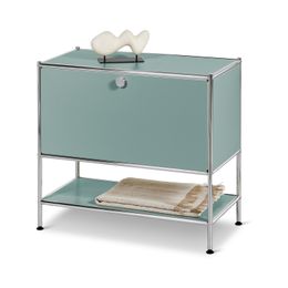 Tchibo - Sideboard Metall &raquo;Cn3&laquo; mit 1 Klappenfach - 77,5x40x71,5cm - chrom - Stahl / Aluminium / Kunststoff