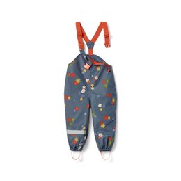 Tchibo - Kleinkinder-Regenhose - Baby - Gr. 74/80 - dunkelblau/gebl&uuml;mt