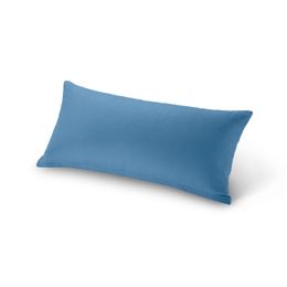 Tchibo - 2 Biber-Kopfkissenbez&uuml;ge - blau