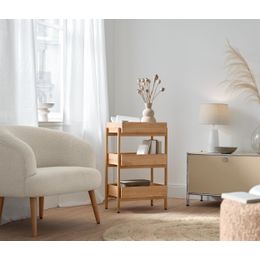 DOMO collection Hocker &raquo;Trondheim&laquo; - 38x38x47cm - creme -
