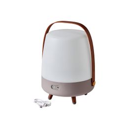 Tchibo - Design LED-Licht mit Bluetooth -Lautsprecher - braun