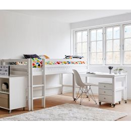 Hoppekids Schreibtisch &raquo;Jonas&laquo; - 115x62,5x69cm - wei&szlig; -