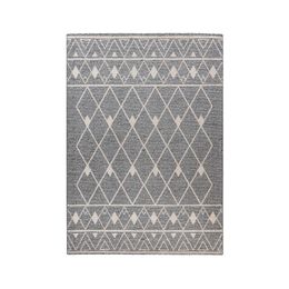 Kayoom Kurzflorteppich &raquo;Rhombus 325&laquo; - beige