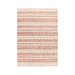 Kayoom Wollteppich &raquo;Bohist 225&laquo; - creme