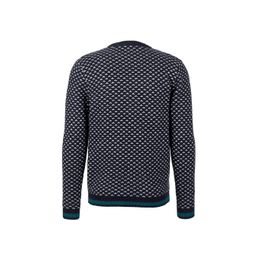 Tchibo - Strickpullover - Herren - Gr. M - dunkelblau/print