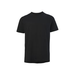 Tchibo - 2 T-Shirts mit Rundhalsausschnitt - Herren - Gr. L - schwarz