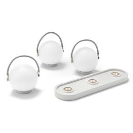 Tchibo - LED-Akku-Tischleuchten-Set - weiß