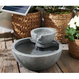 Tchibo - Solar-Gartenbrunnen - schwarz