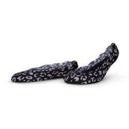 Tchibo - 2 Paar Magic-Cut-F&uuml;&szlig;linge - Damen - Gr. 35-38 - schwarz/print