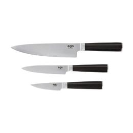 Wilfa 3-teiliges Messer-Set &raquo;Ego VG&laquo; - silber
