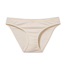 Tchibo - 5 Slips - Damen - Gr. L - wei&szlig;/print
