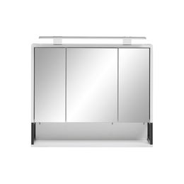 Tchibo - Spiegelschrank &raquo;Dumone&laquo; SPS 700D - 70x16x68cm - silber -