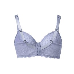 Tchibo - B&uuml;gel-BH mit Spitze - Damen - Gr. 85E - lila