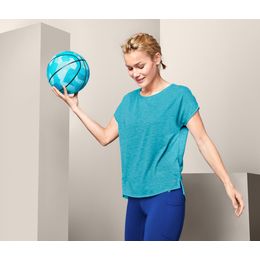 Tchibo - Sportshirt - Damen - Gr. L - t&uuml;rkis