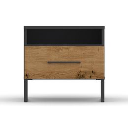 Rauch Nachttisch &raquo;Butte&laquo; - 47x42x44cm - grau -