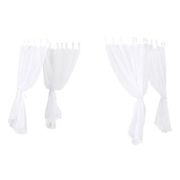 Hoppekids Himmelbett 'Dream' 90x200 cm - 98x208x182cm - wei&szlig; -