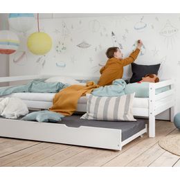 Hoppekids Junior-Bett &raquo;Dream&laquo; - 98x208x56cm - wei&szlig; -