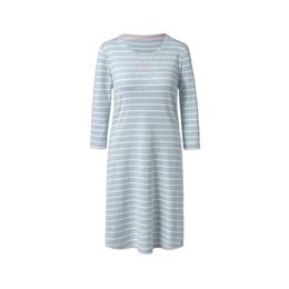 Tchibo - Nachthemd - Damen - Gr. S - hellblau/gestreift